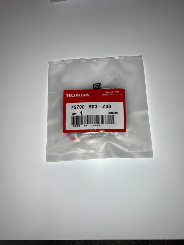 Honda Red Emblems Set Type R Genuine (75700-S03-Z00 + 75701-S03-Z00 ...