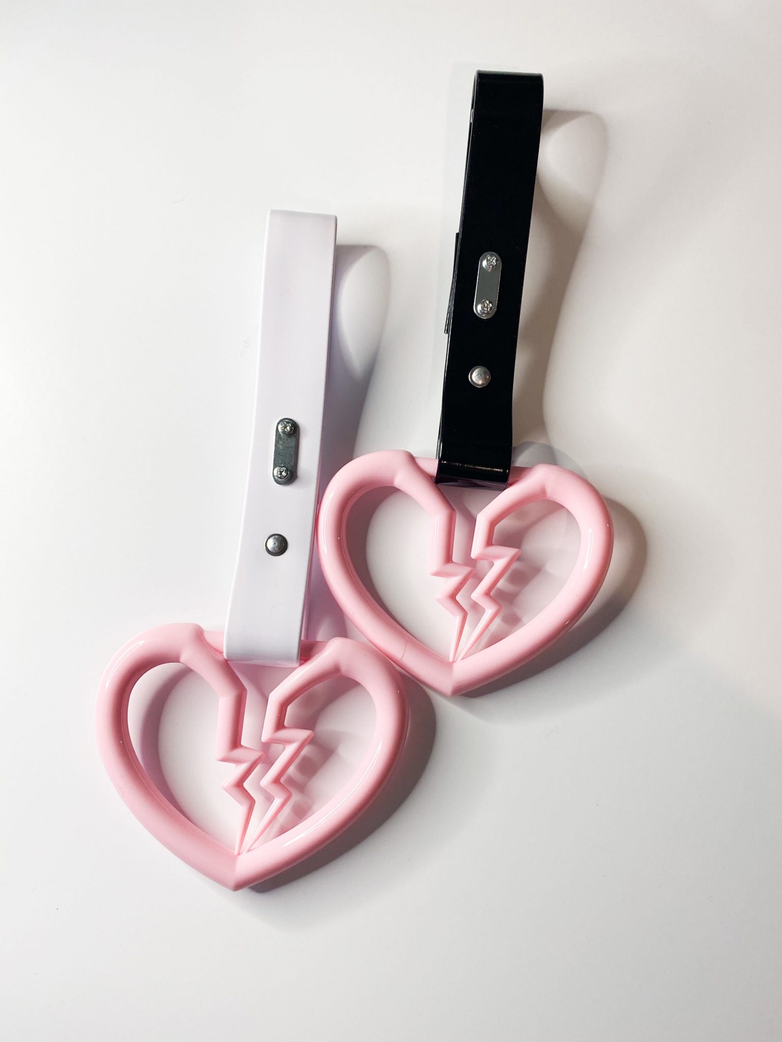 Tsurikawa JDM Ring Charm Japanese Broken Heart Shaped Subway Handle ...