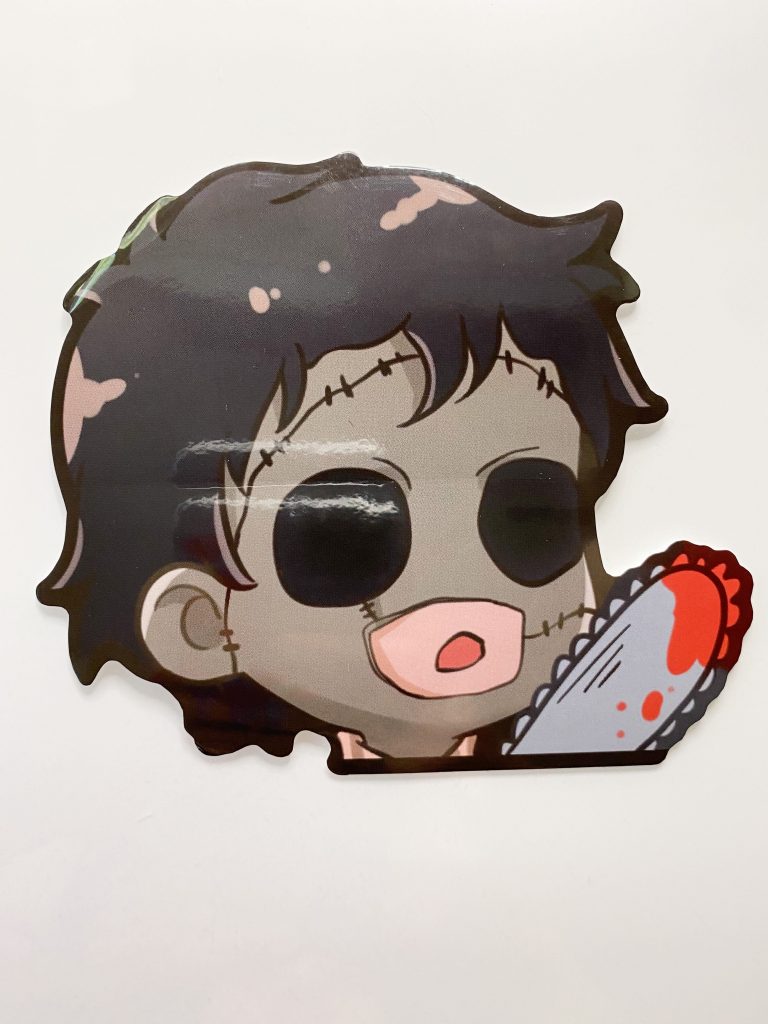 Texas Chainsaw Massacre - Leatherface Horror Peeker Decal Vinyl ...
