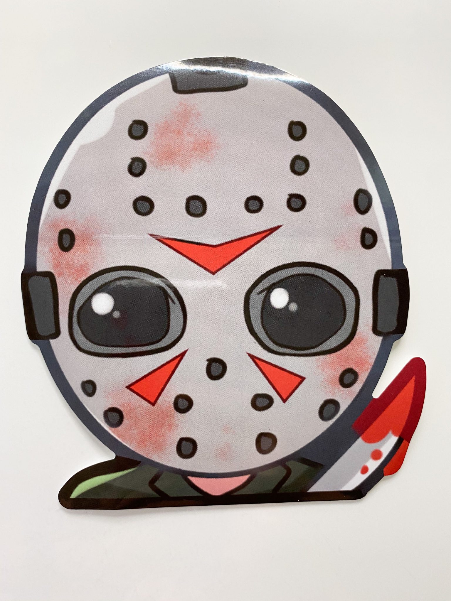 Friday the 13th - Jason Voorhees Horror Peeker Decal Vinyl Stickers ...