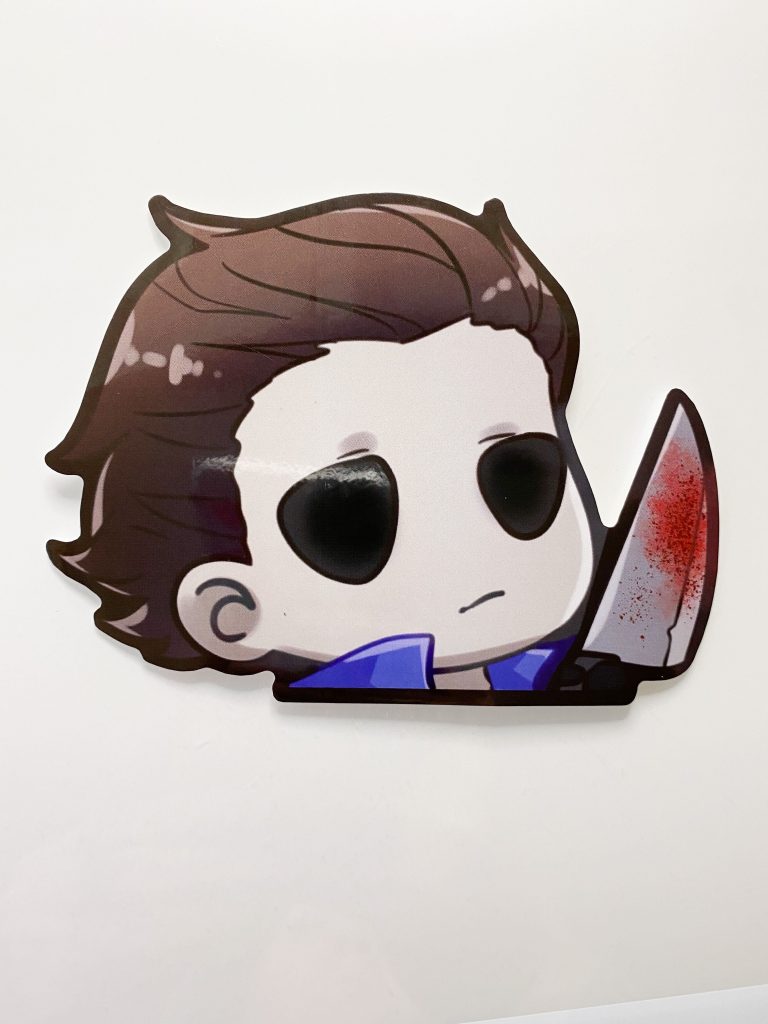 Halloween - Michael Myers Horror Peeker Decal Vinyl Stickers | JDM Stuff
