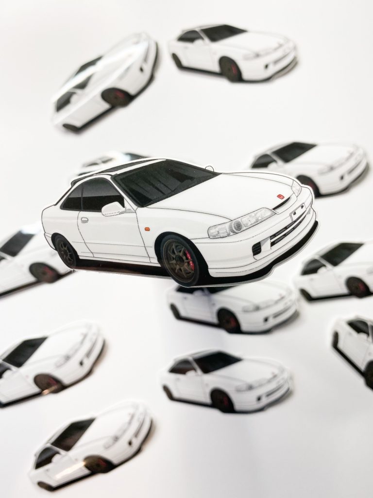 JDM Honda Civic Type R EK9 EK Hatch Vinyl Stickers | JDM Stuff