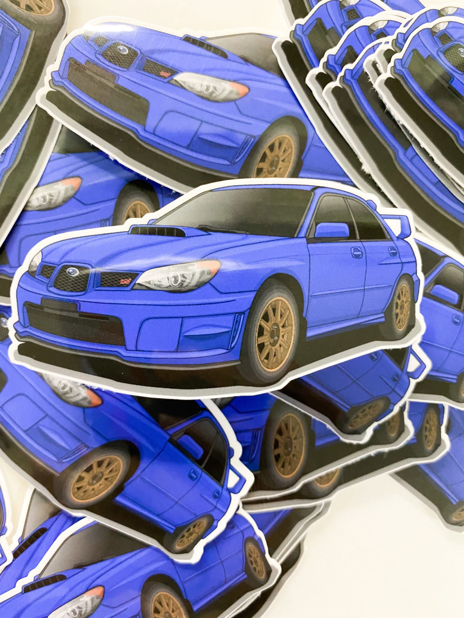 JDM Subaru WRX STI Hawkeye Vinyl Stickers | JDM Stuff
