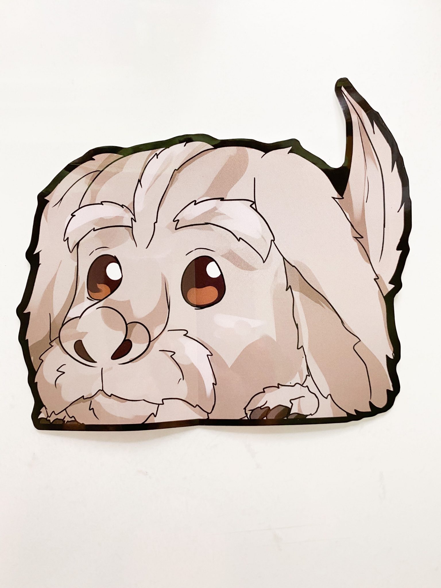 The NeverEnding Story - Falkor Peeker Decal Vinyl Stickers | JDM Stuff