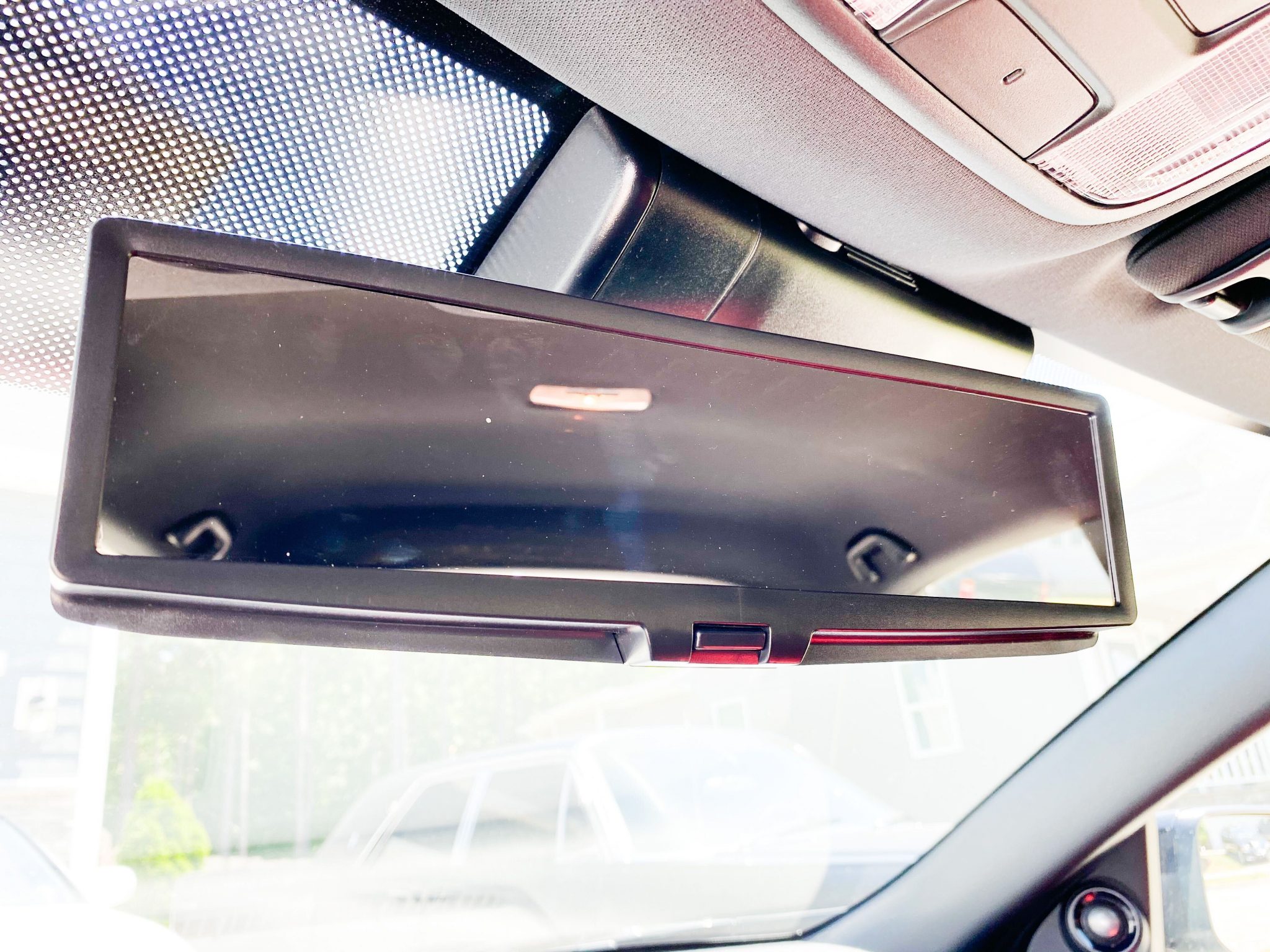 RGB Light Up Color Chasing Infinity Broadway Mirror For JDM Car | JDM Stuff