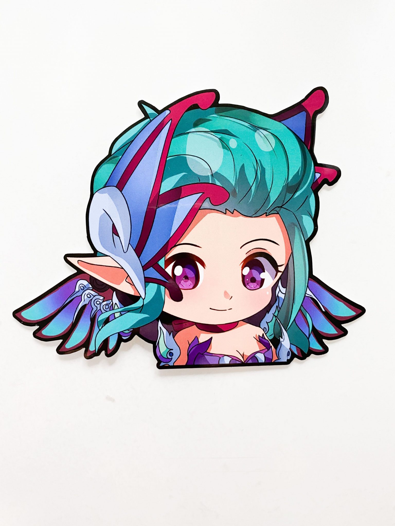 Overwatch Sugar Plum Fairy Mercy Peeker Decal Vinyl Stickers | JDM Stuff