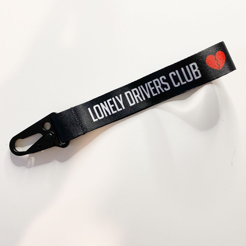 Lonely Drivers Club - Catch Speed Not Feelings Large JDM Wrist Lanyard ...