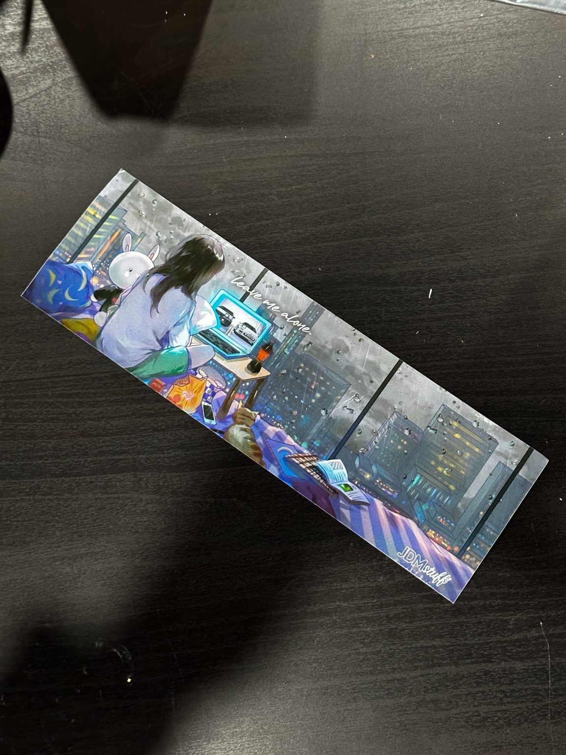 JDM Leave me alone - watching Initial D Slap Bumper Car Sticker Decal ...