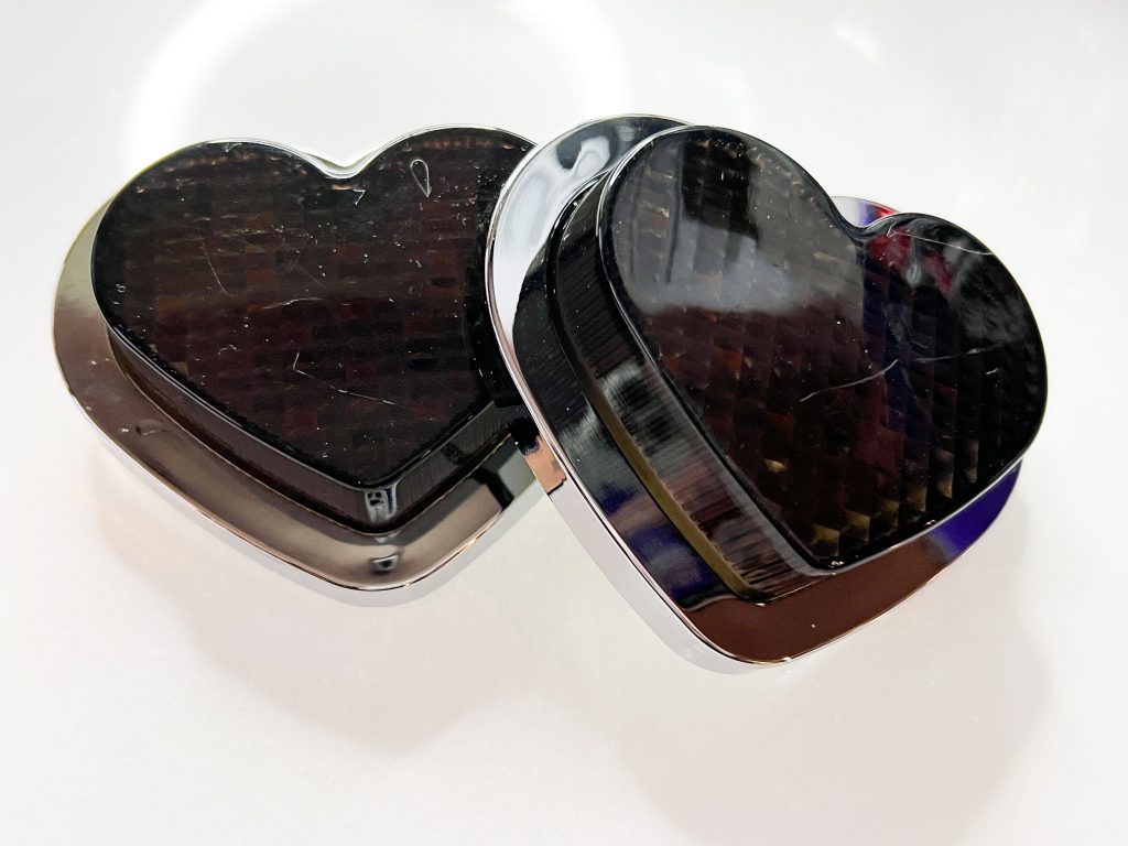 Small Smoked Heart Shaped Side Marker / Accessory / Light / Turn Signal ...